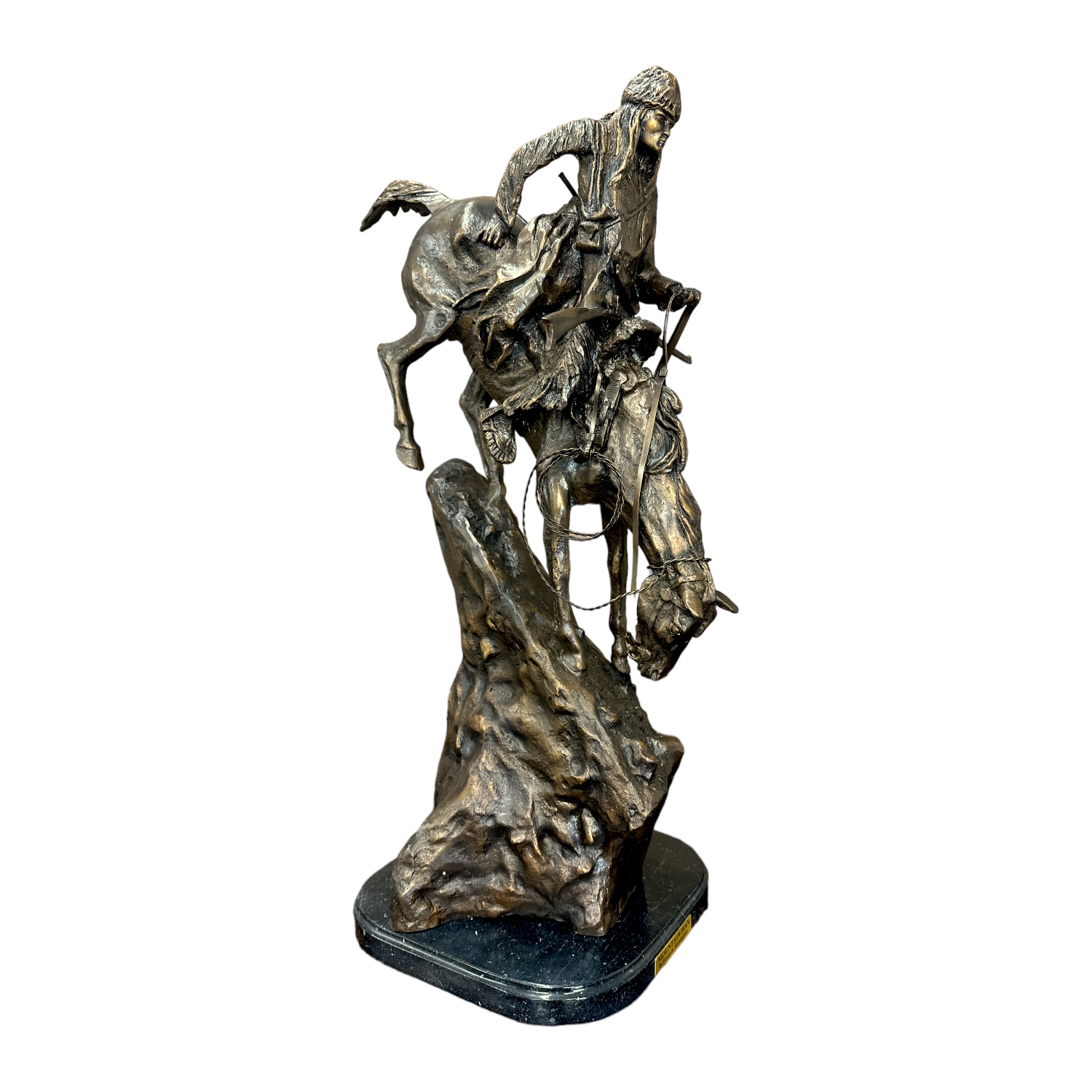 Frederic Remington’s “Mountain Man” - Bronze Sculpture - Sunrise Jewelry